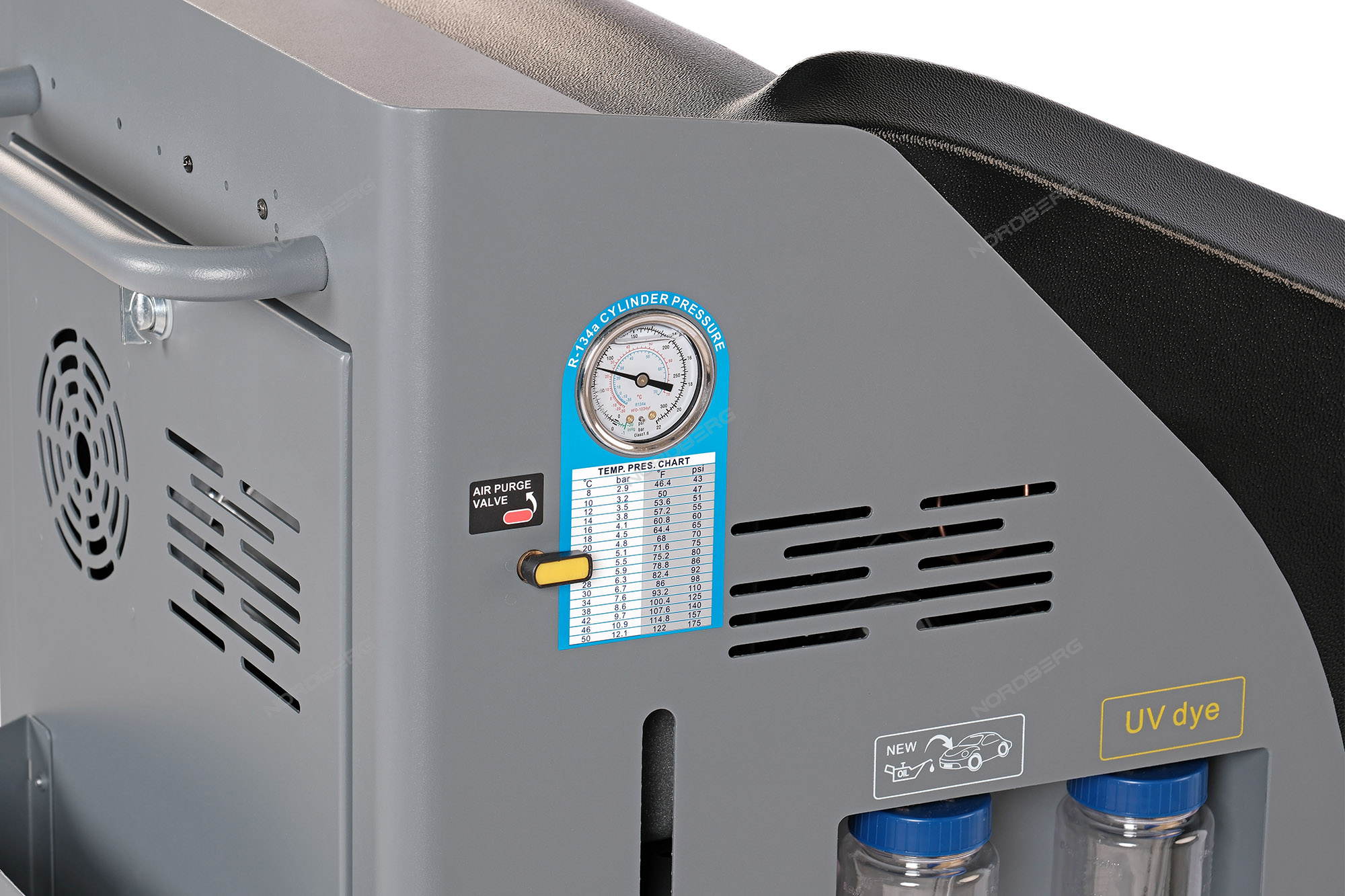 Установка автомат для заправки автомобильных кондиционеров с принтером и тестом утечки NORDBERG NF16